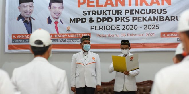 Pengurus MPD dan DPD PKS se-Riau Resmi Dilantik, DPP PKS Paparkan 4 ...